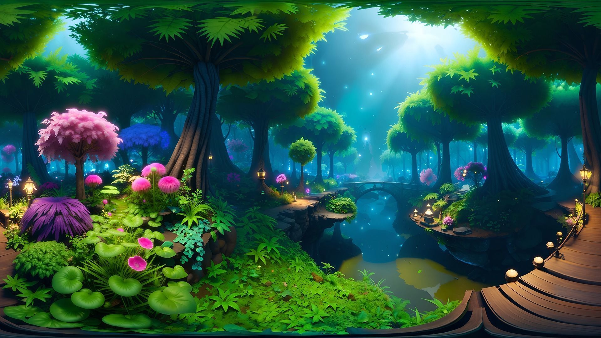 3D model HDRI Fantasy Fairytale VR / AR / low-poly | CGTrader