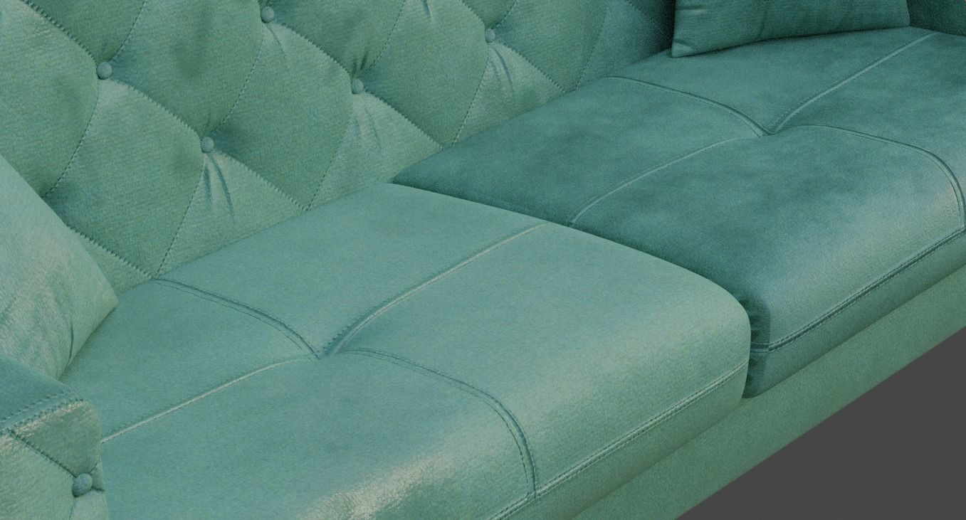 TUFTING SOFA 3D model | CGTrader