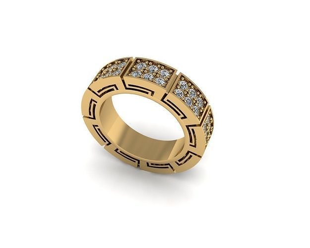 Rings 3D model 3D printable | CGTrader