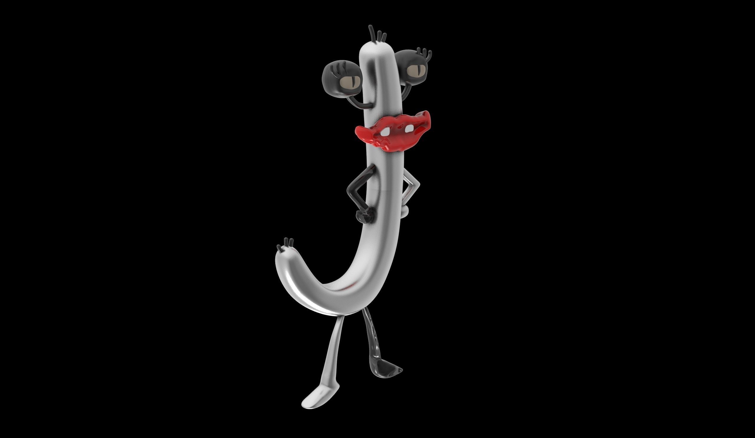 Oblina Figure 3D model 3D printable | CGTrader