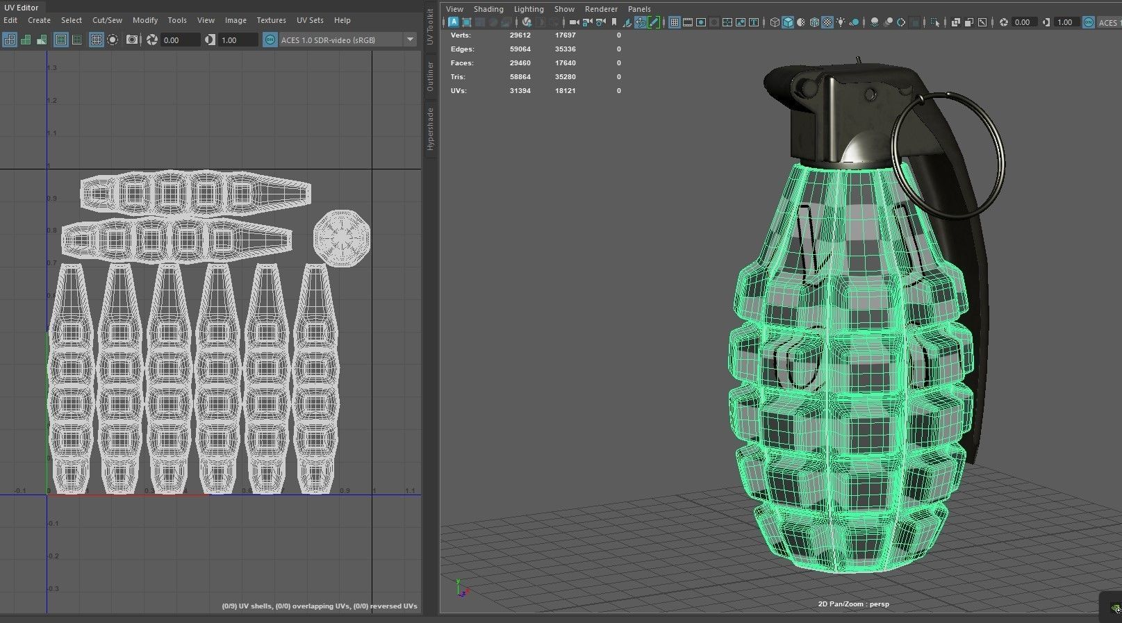 Grenade free 3D model | CGTrader