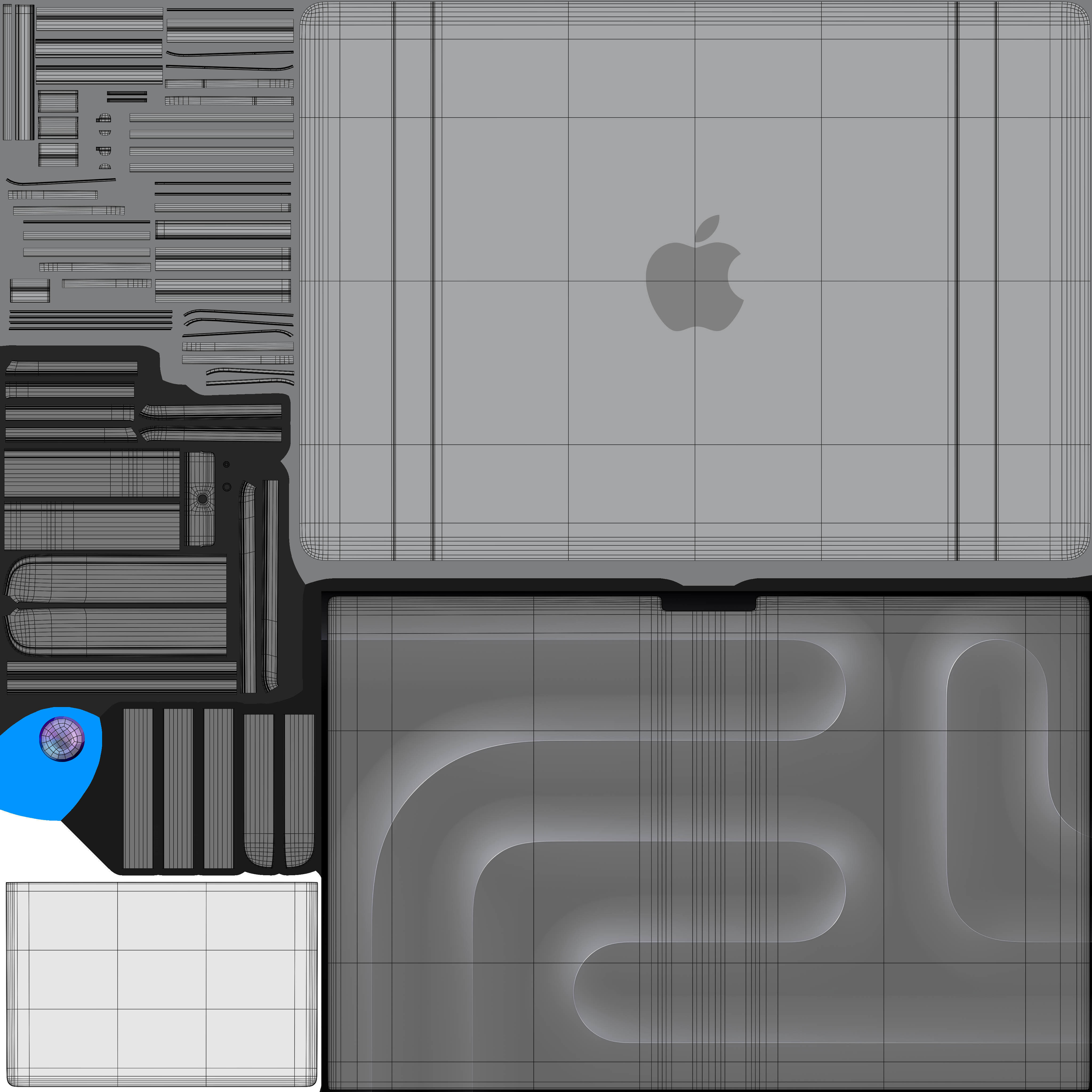 Apple MacBook Pro M3 And M3 Pro And M3 Max 3D model rigged | CGTrader