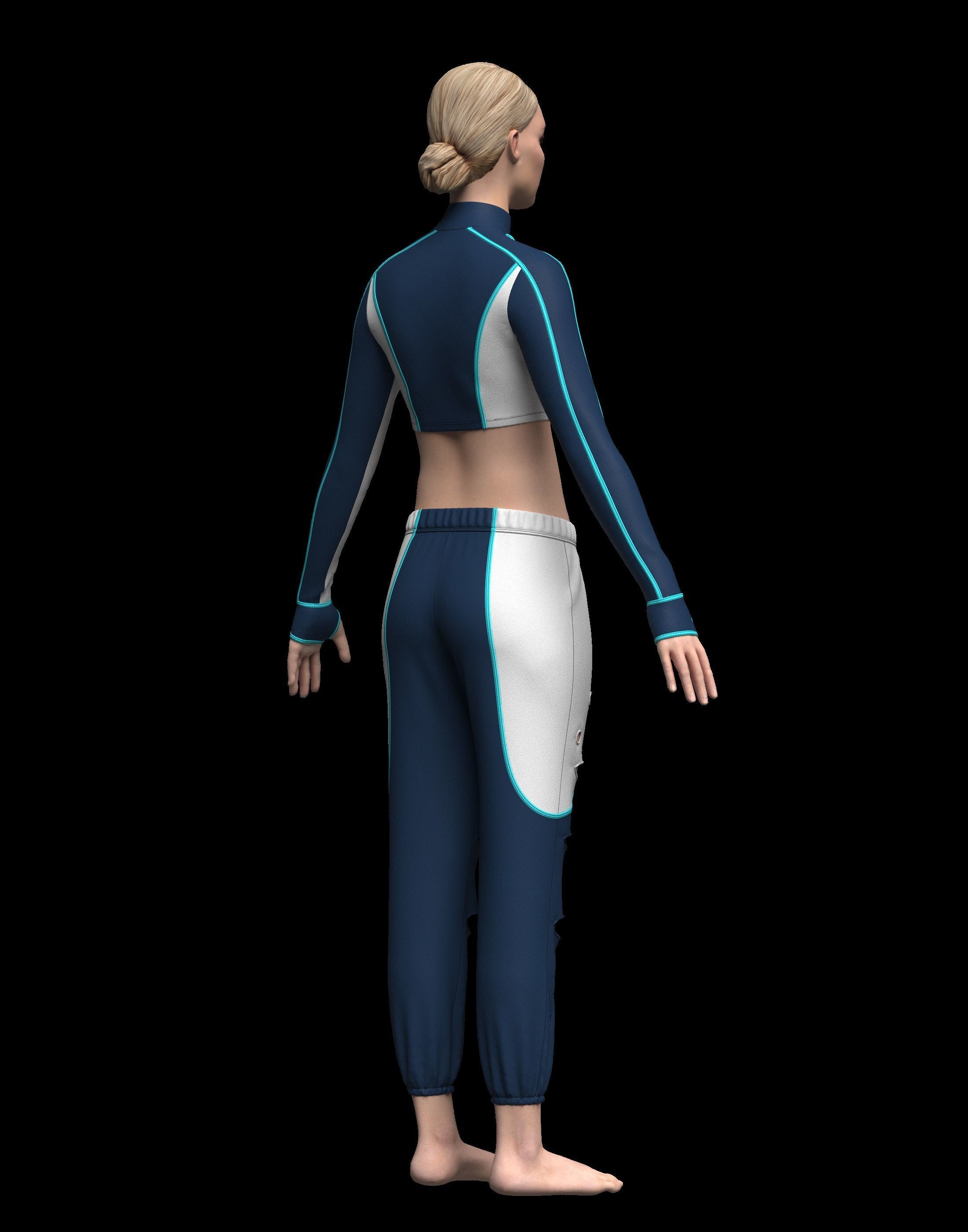 Casual outfit 3d Model 3D model | CGTrader
