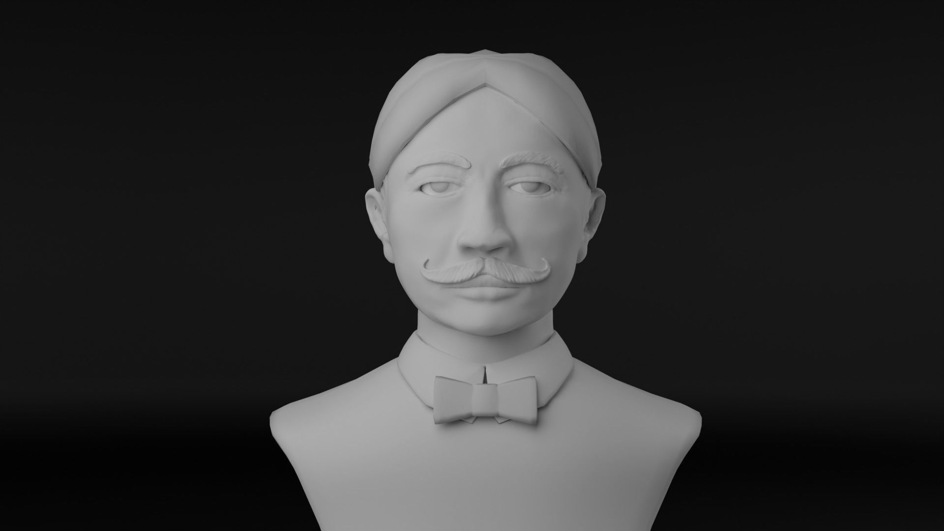 Haji Omar Said Tjokroaminoto 3D model | CGTrader
