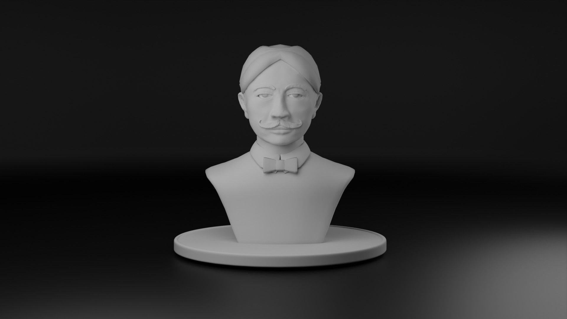 Haji Omar Said Tjokroaminoto 3D model | CGTrader