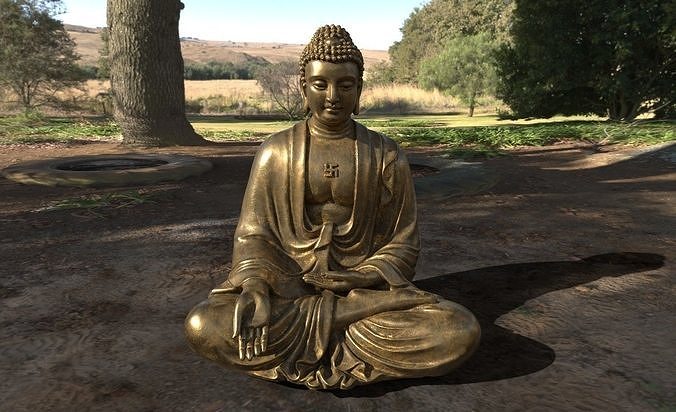 Buddha 3D scan Model 3D model 3D printable | CGTrader