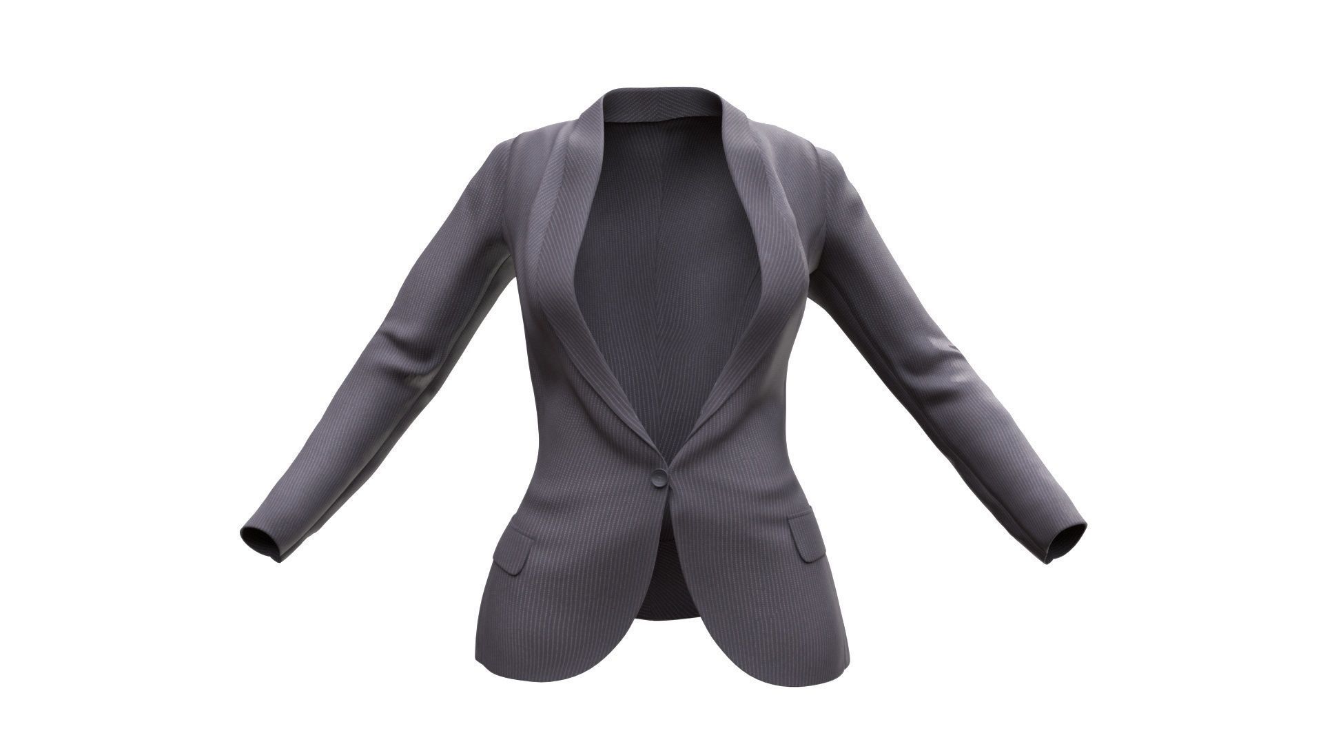 3D model Female Business Jacket VR / AR / low-poly | CGTrader