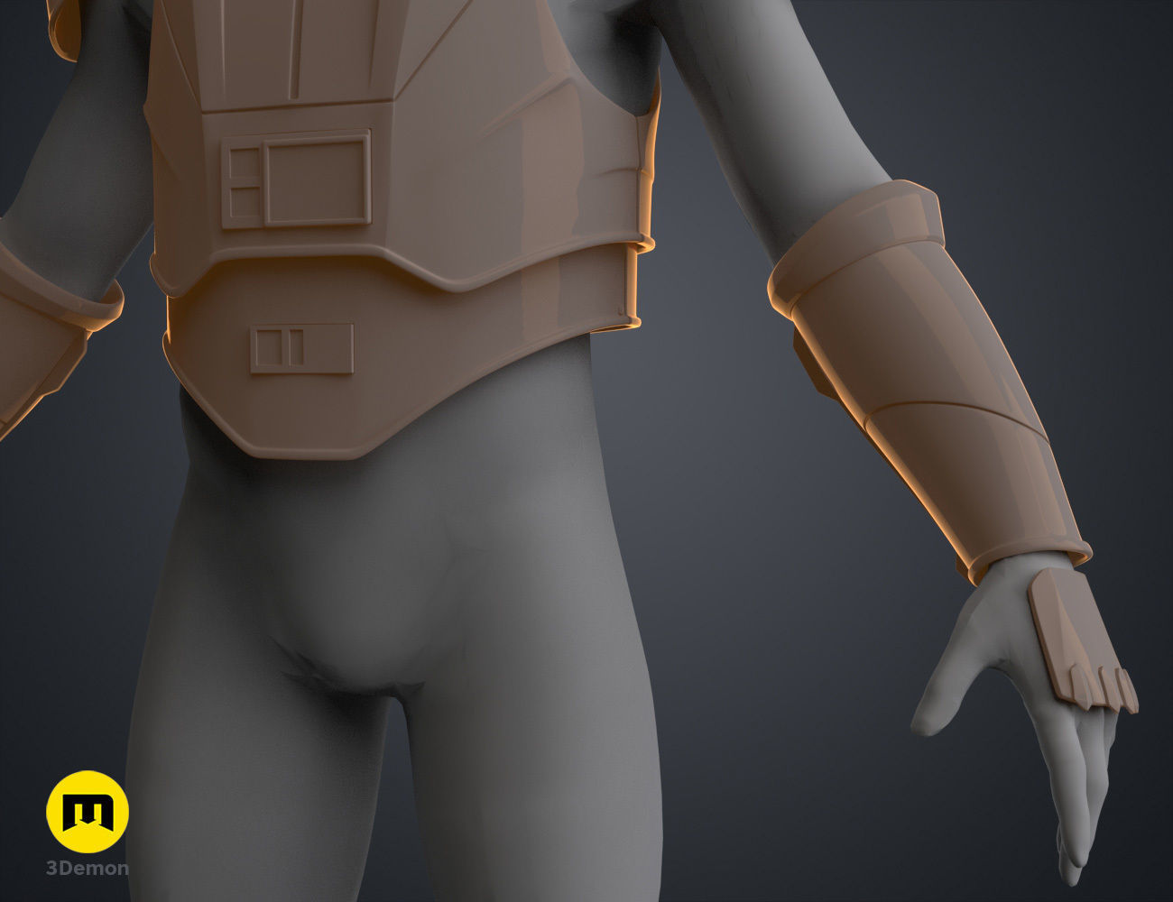 Marrok Inquisitor Cosplay Set - Ahsoka 3D model 3D printable | CGTrader