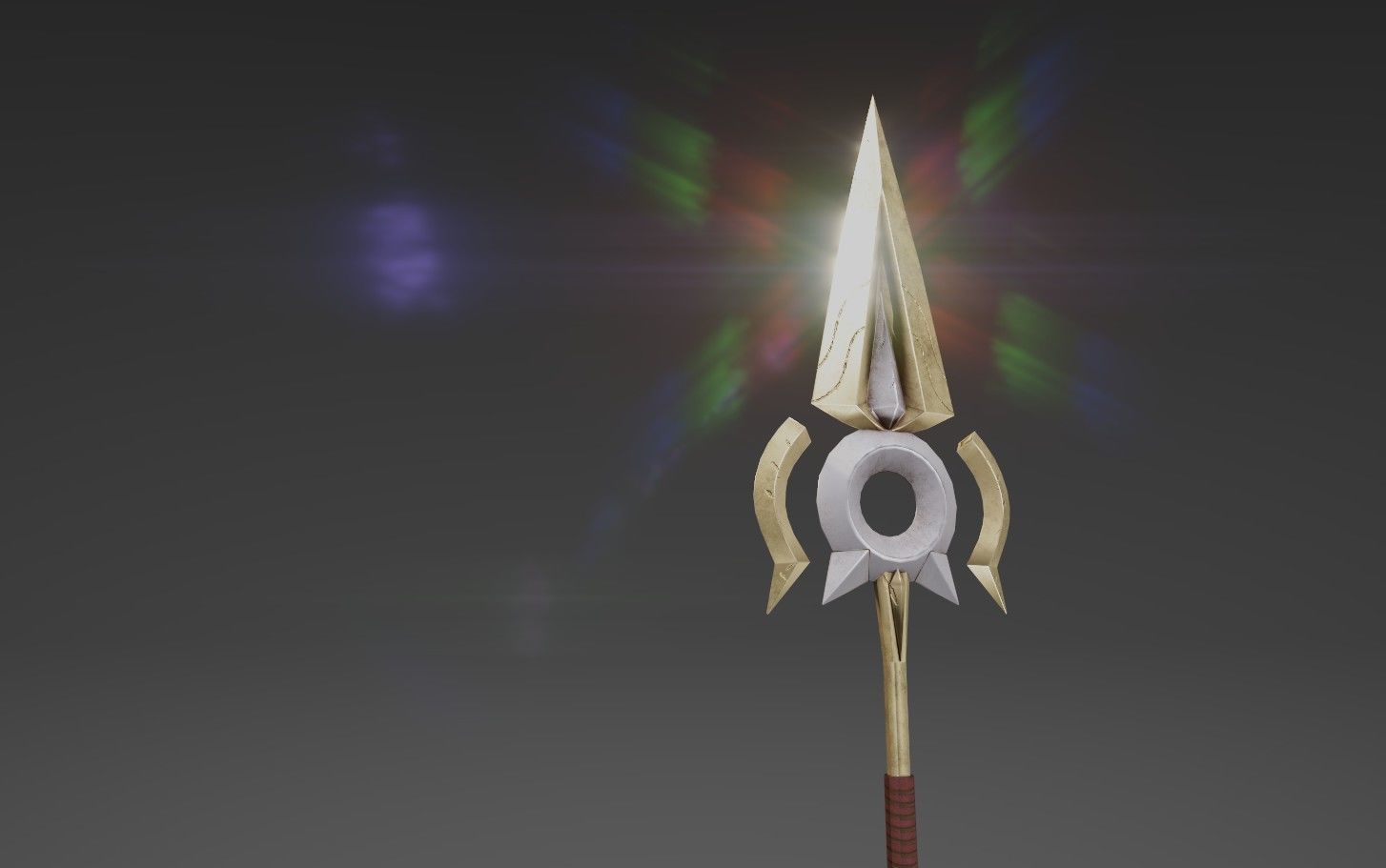 3D model Pantheon Spear VR / AR / low-poly | CGTrader