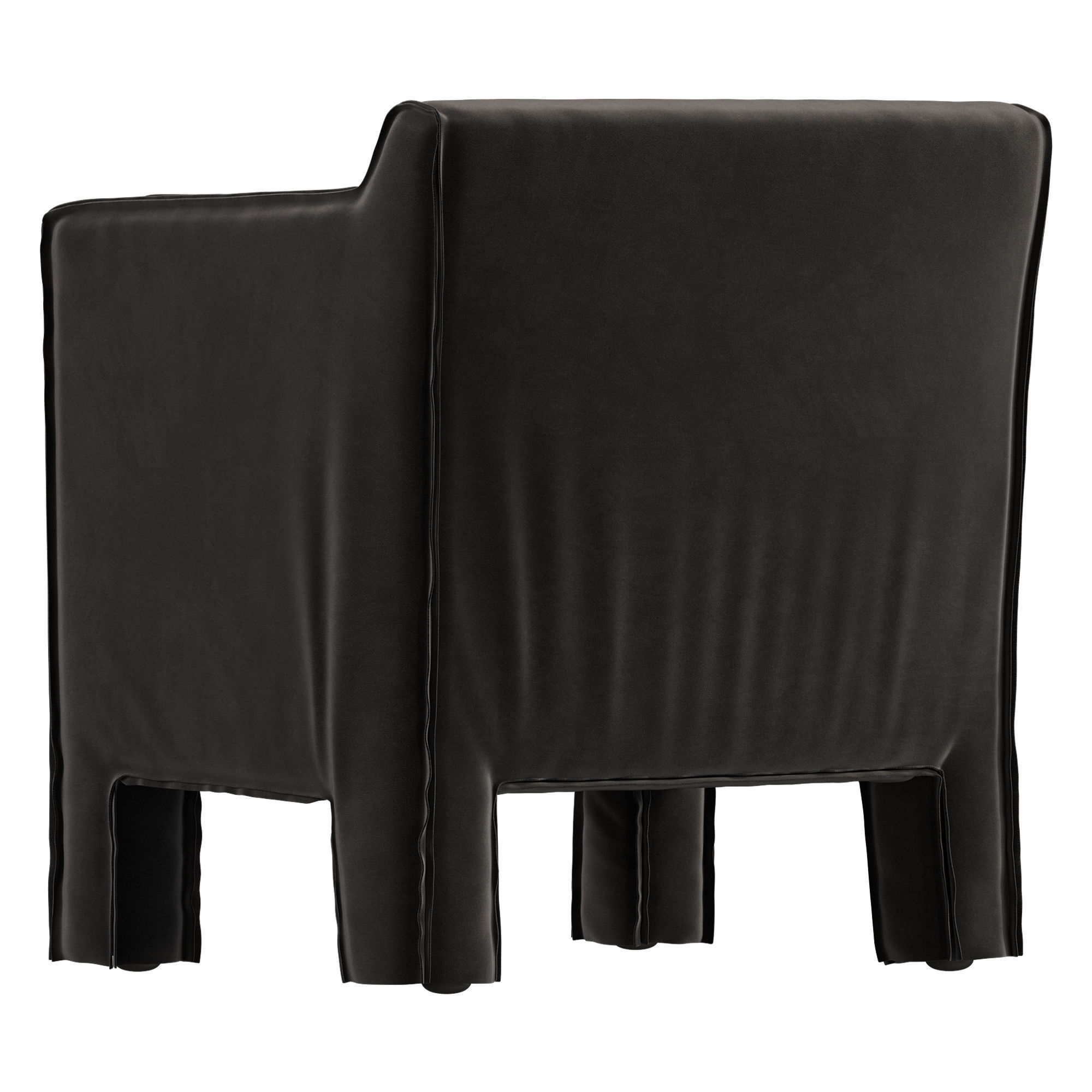 Baxter Summer Arms Chair 3D model | CGTrader