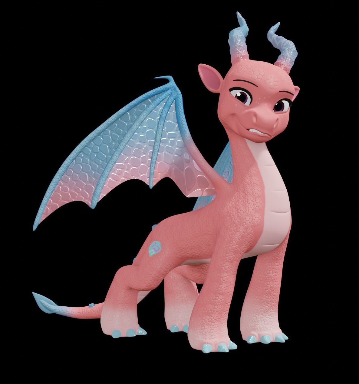 3D model MLP Gen 5 Dragons VR / AR / low-poly | CGTrader