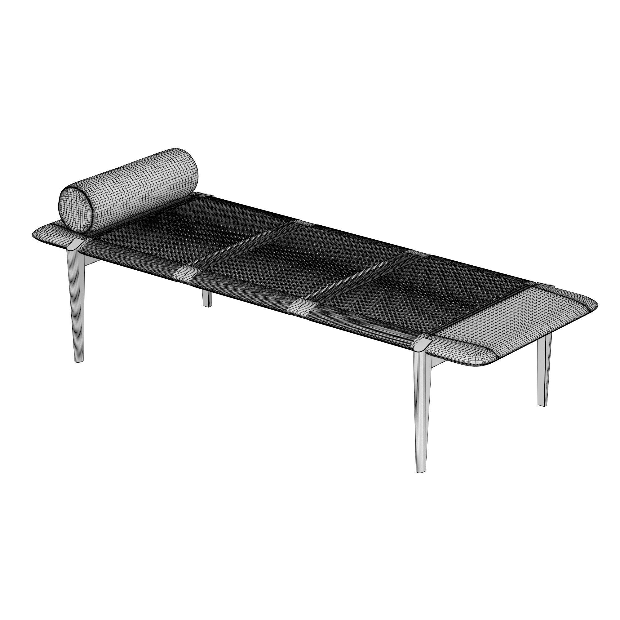 TANGALI DAY BED 3D model | CGTrader