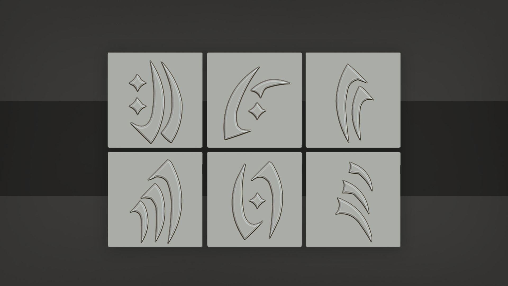 Stylized Magic Runes Texture | CGTrader