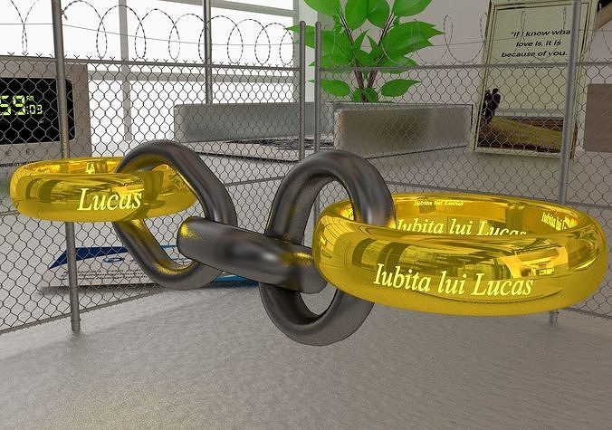 Rings animation 3D model animated | CGTrader