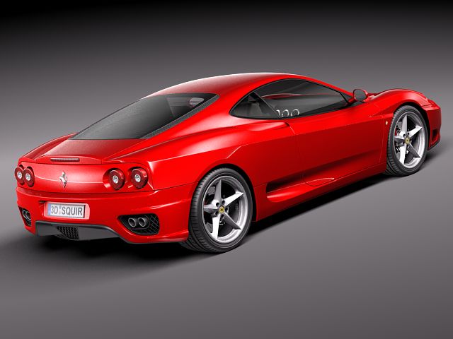 Ferrari 360 Modena 3D model | CGTrader
