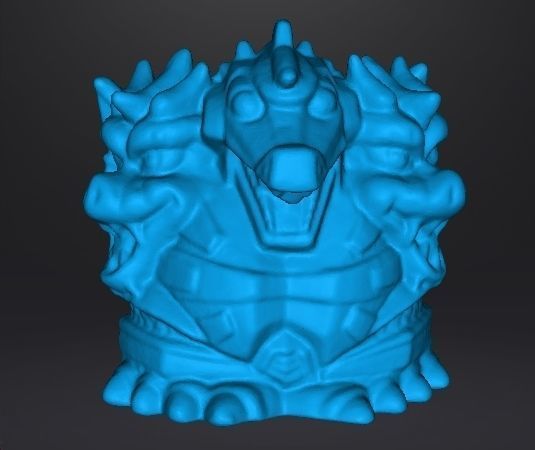 MECHA KING GHIDORAH 1992 PVC VINTAGE FIGURE CHIBI SUPER DEFORMED 3D ...