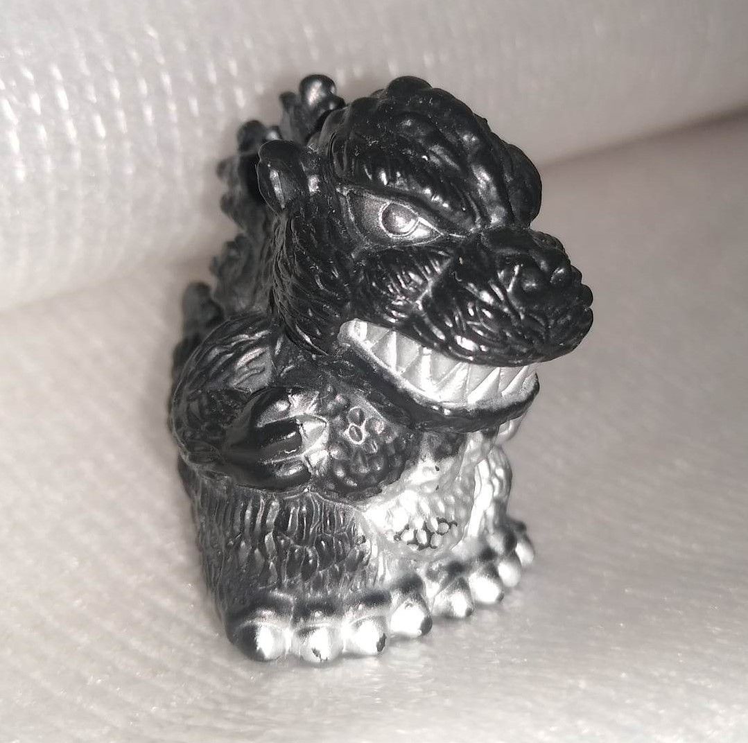 SD HEISEI GODZILLA 1992 PVC VINTAGE FIGURE CHIBI SUPER DEFORMED 3D ...