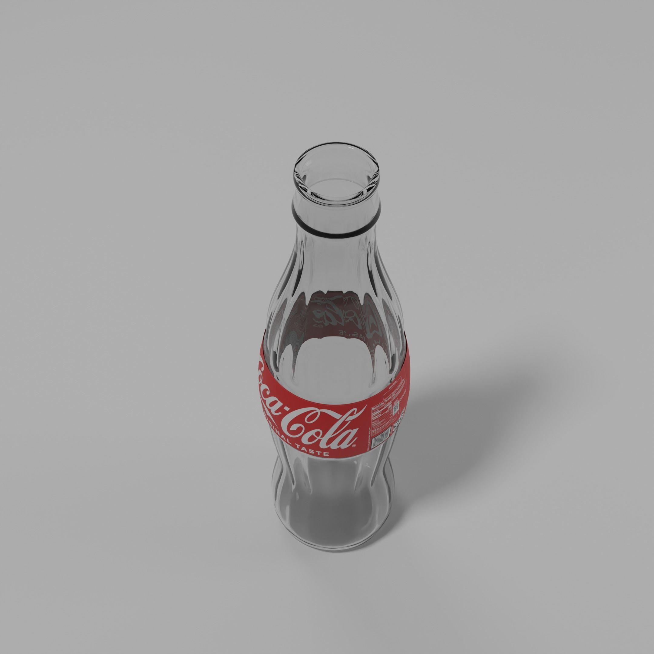 Coca Cola Glass Bottle 3D Model free 3D model | CGTrader