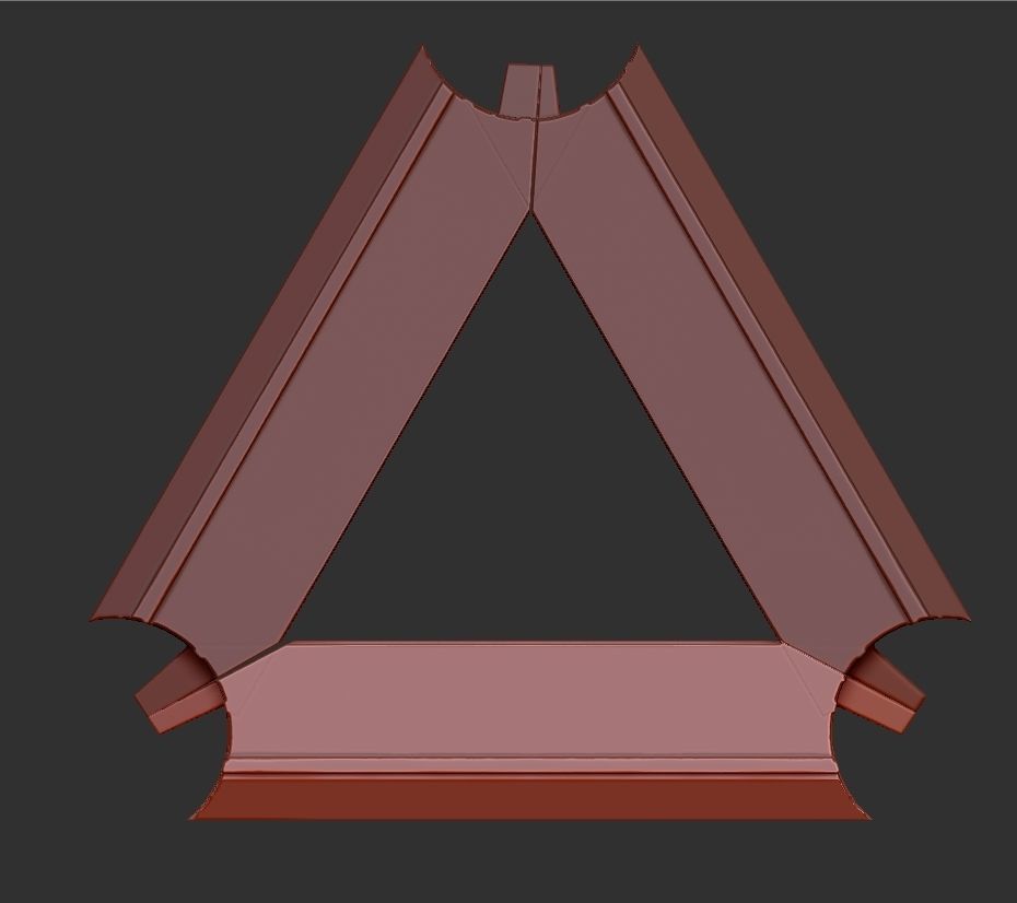 Conan Triangle Tower 3D model 3D printable | CGTrader