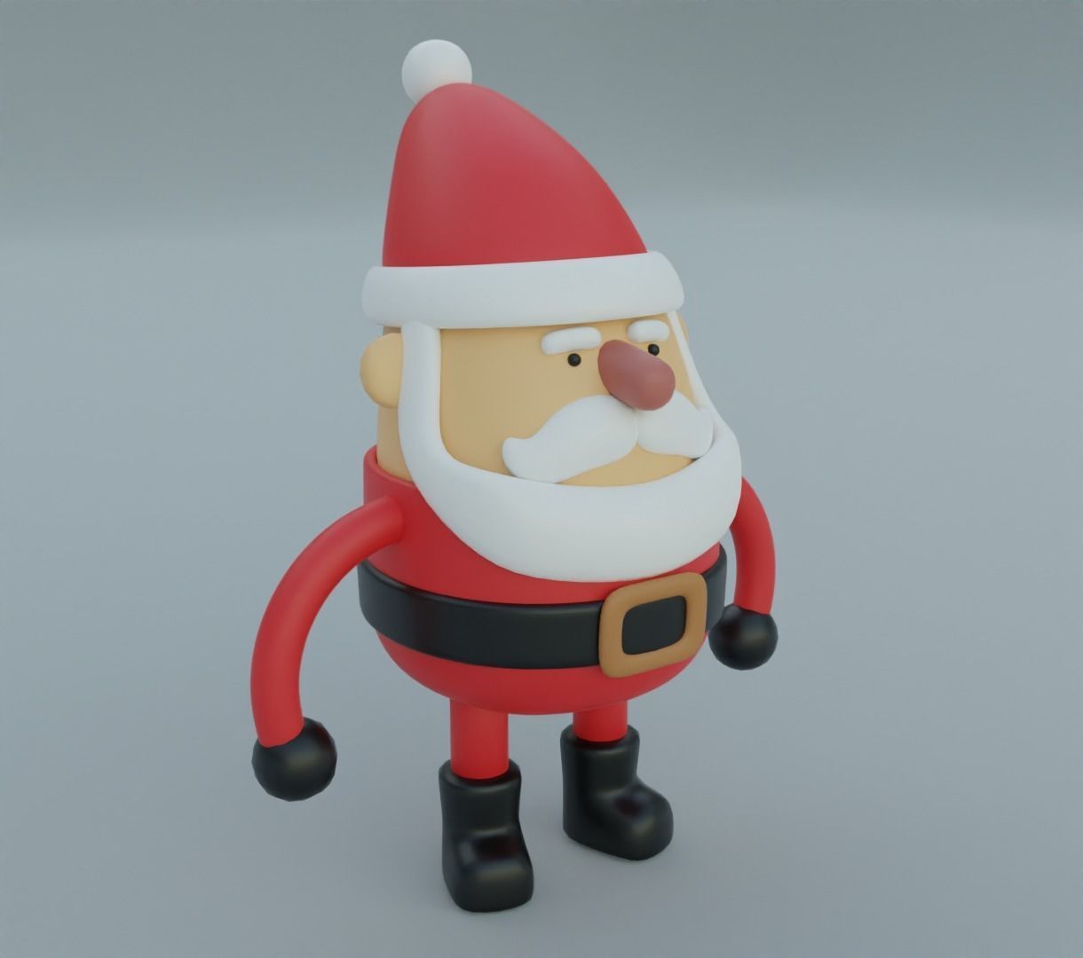 Toy santa 3D model for 3D print 3D model 3D printable | CGTrader