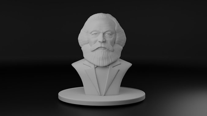 Karl Marx 3D model | CGTrader