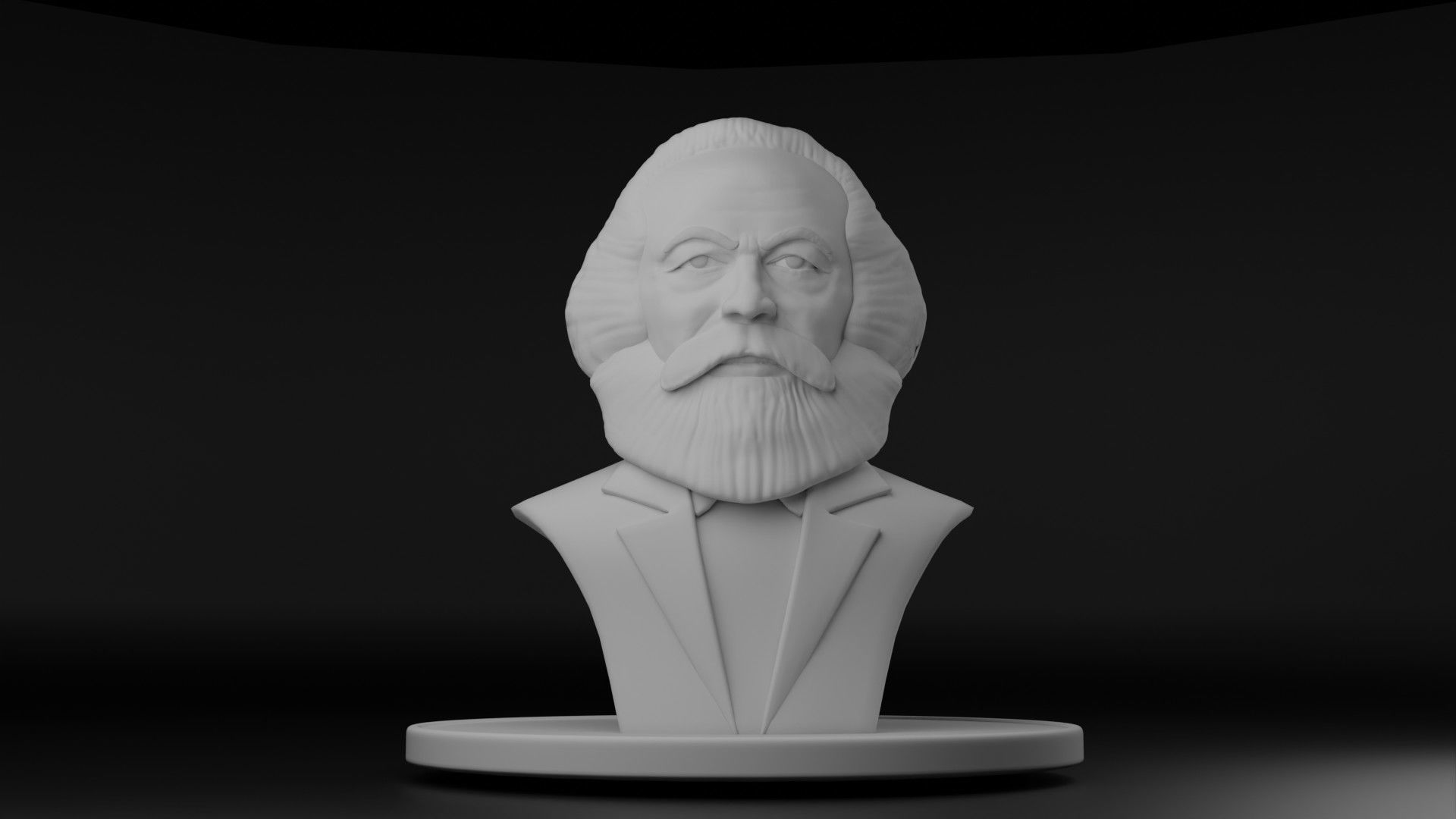 Karl Marx 3D model | CGTrader