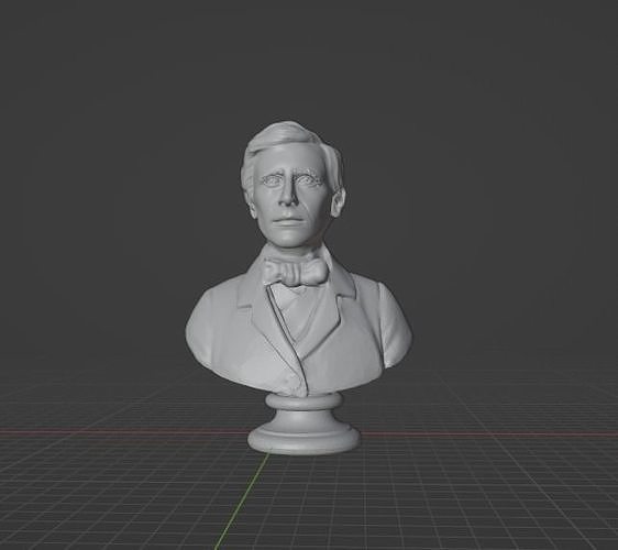 Stephen Foster 3D model 3D printable | CGTrader