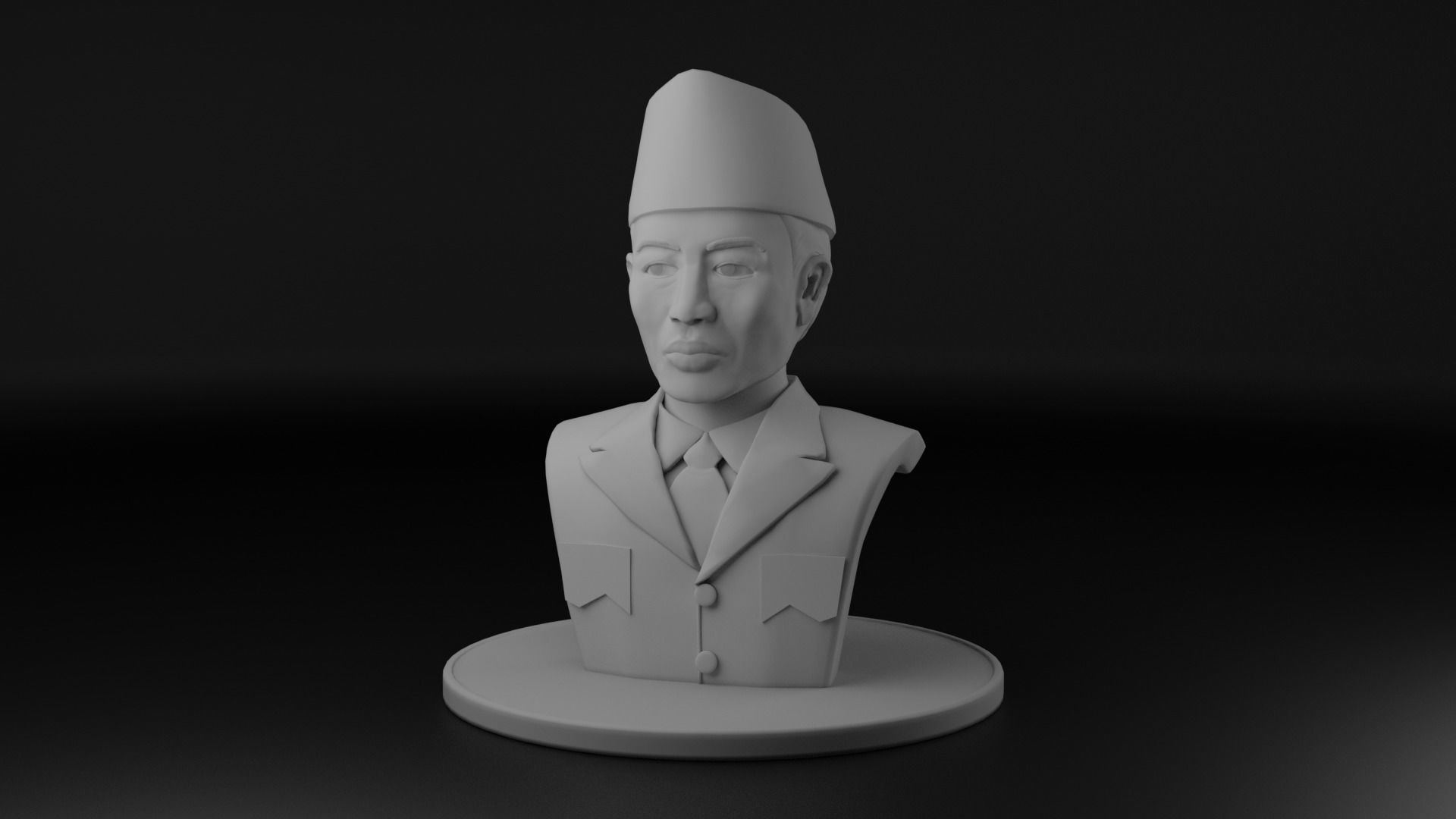 General Sudirman 3D model | CGTrader