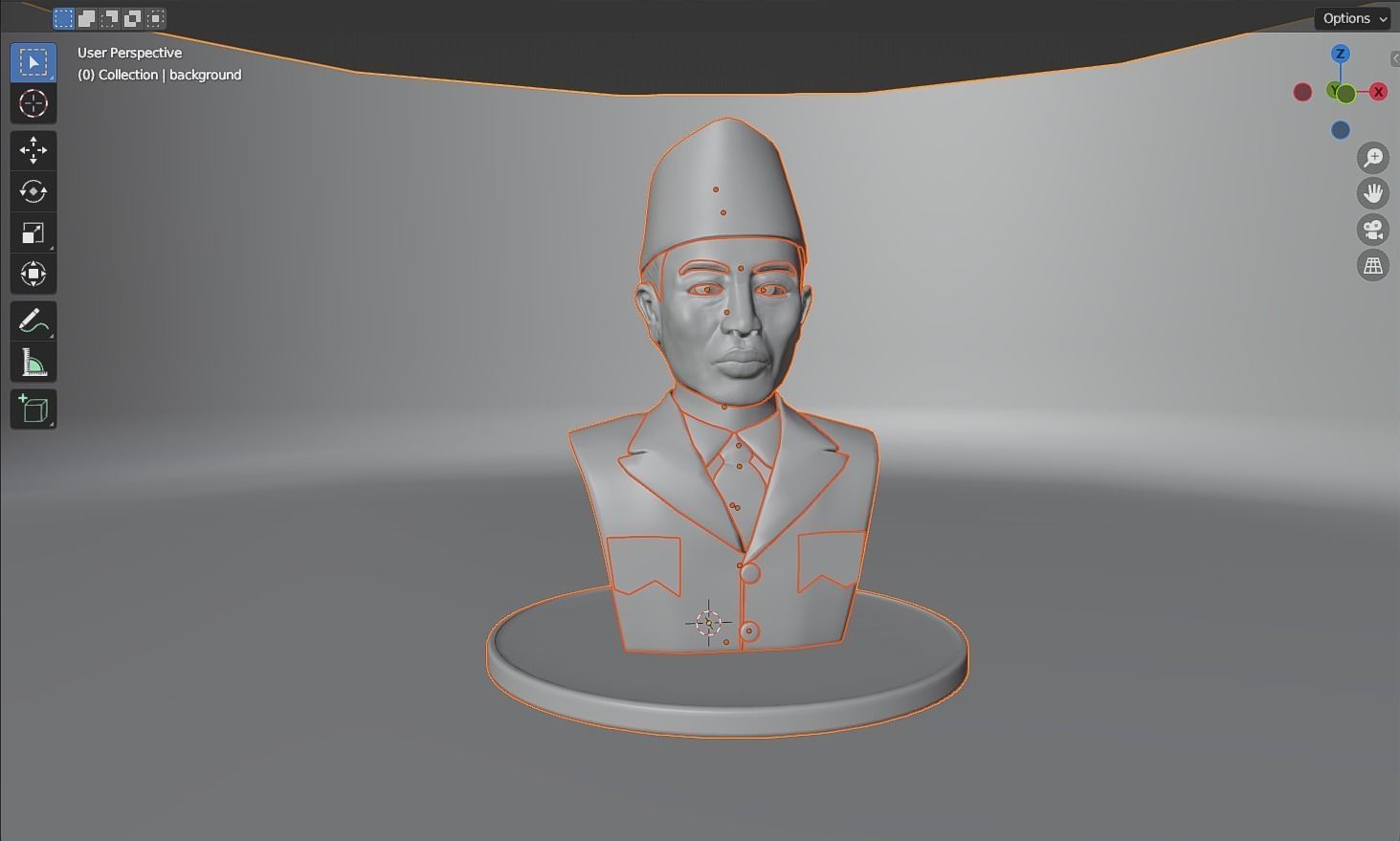 General Sudirman 3D model | CGTrader