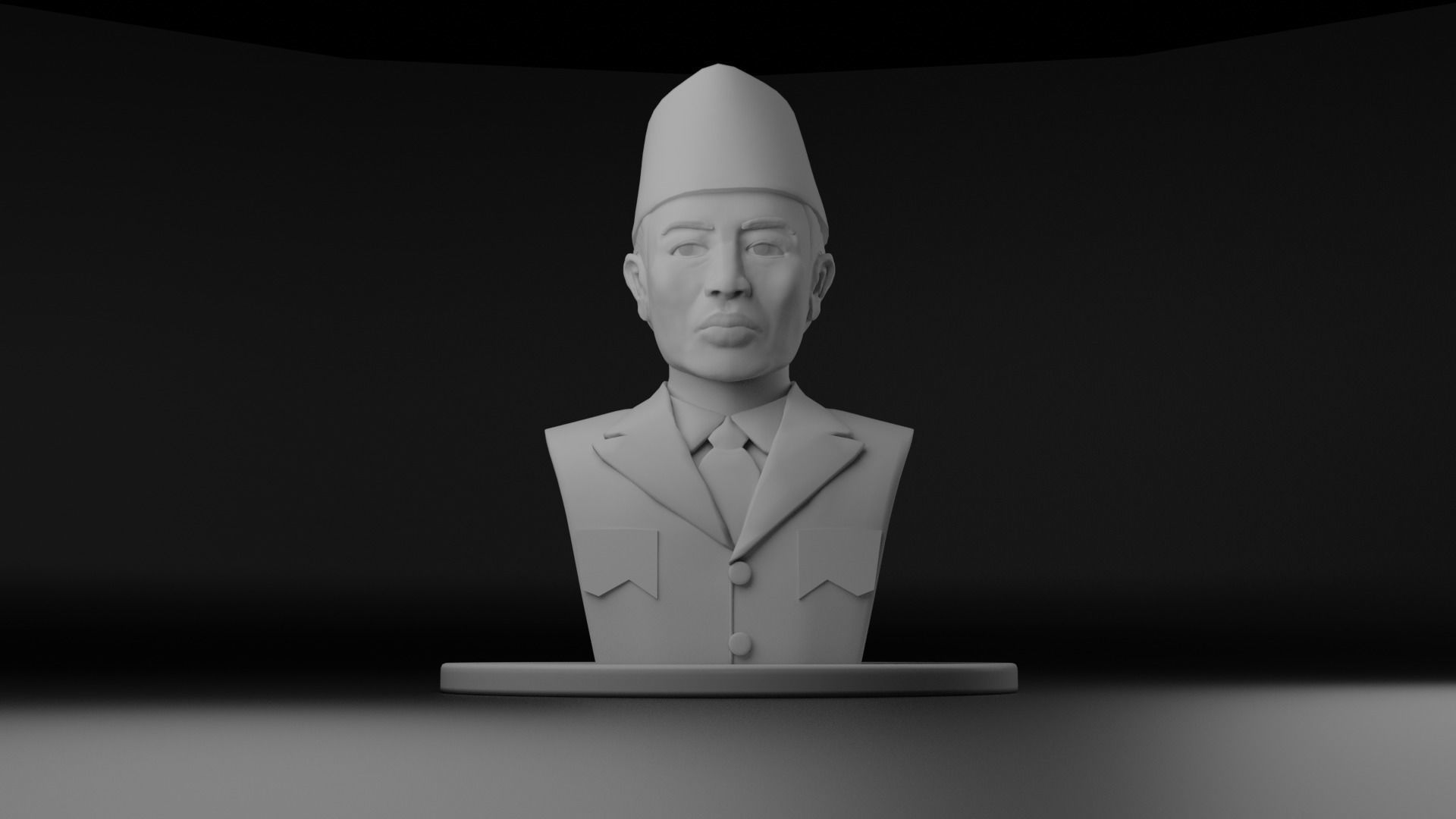General Sudirman 3D model | CGTrader