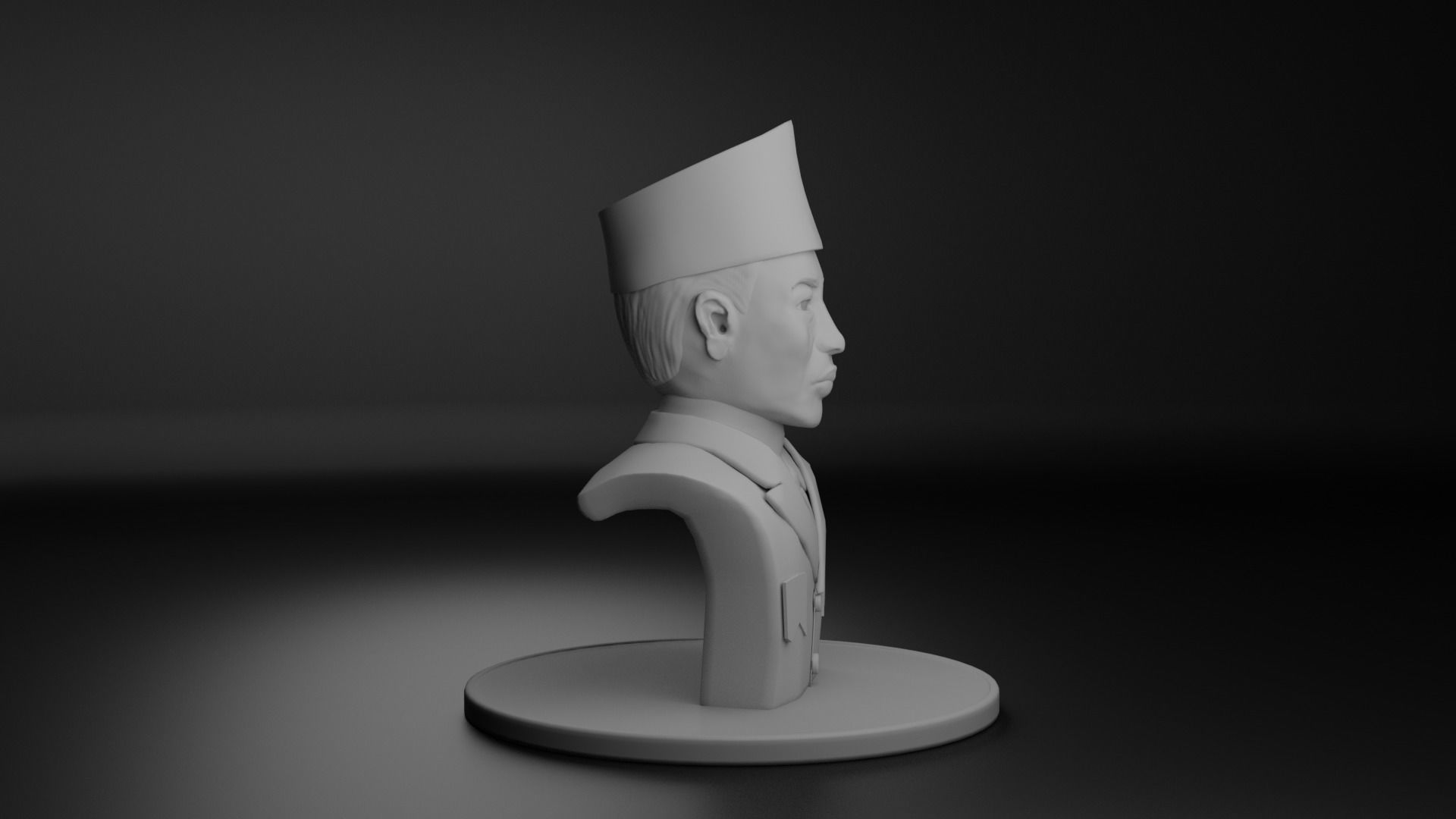General Sudirman 3D model | CGTrader
