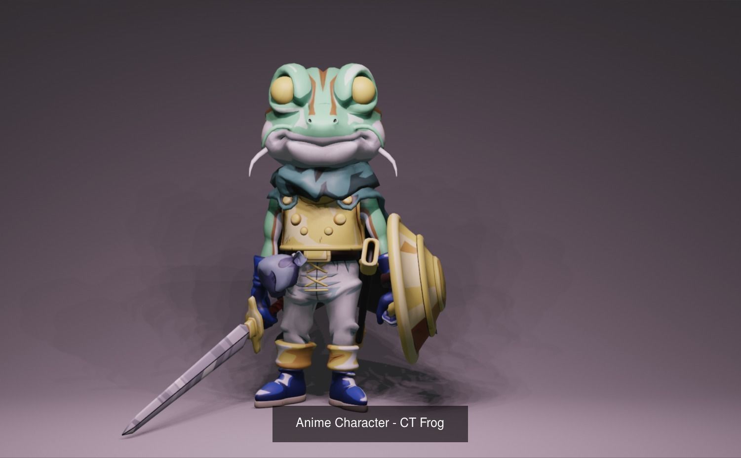 Chrono Trigger Characters 3D Model Collection | CGTrader
