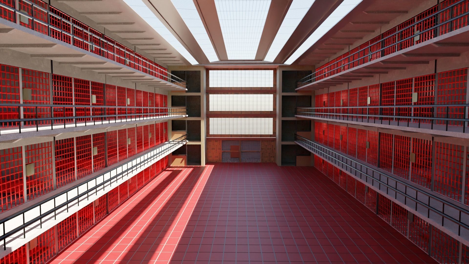 3D model Prison Interior VR / AR / low-poly | CGTrader