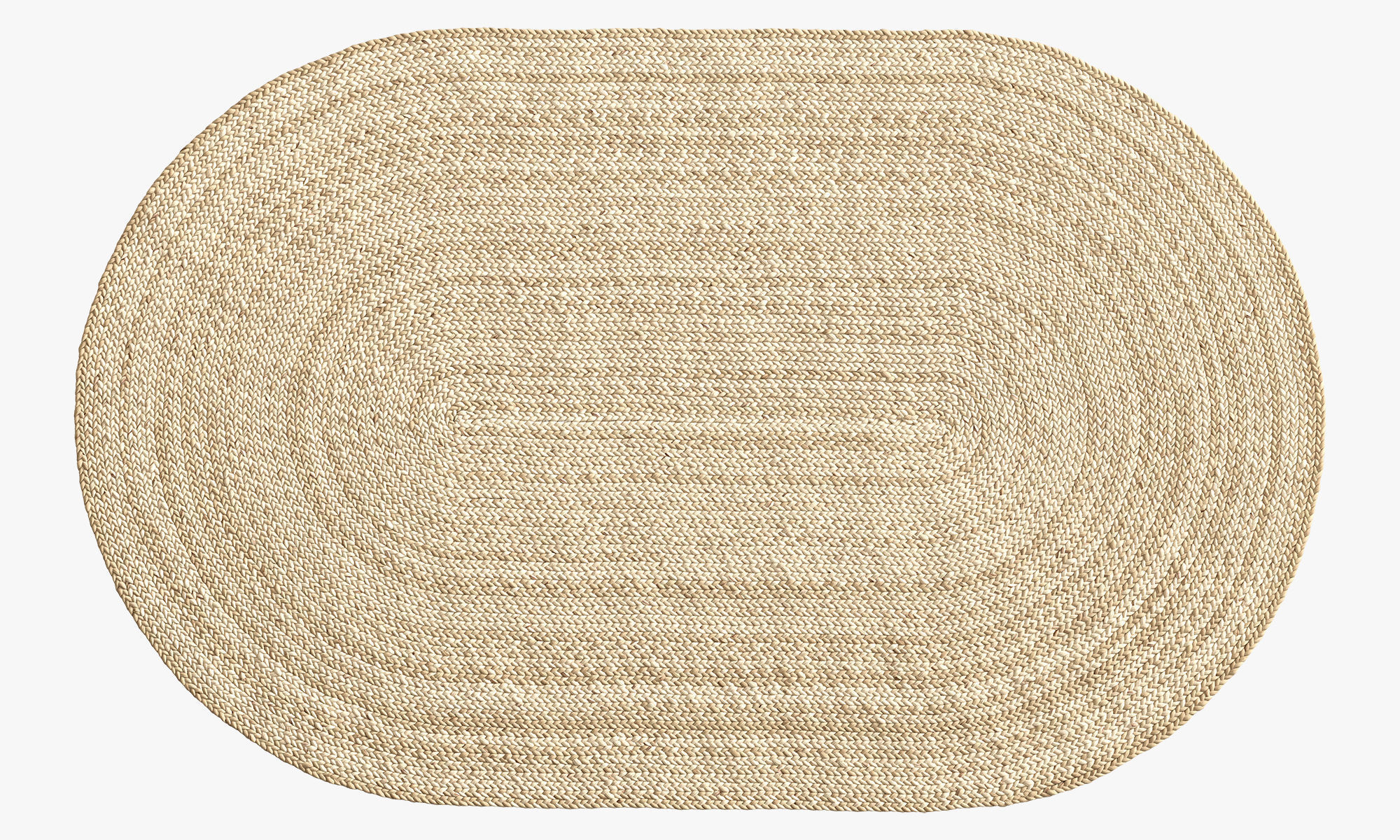 SAFAVIEH Dina Coastal Jute Rug Oval 3D model | CGTrader