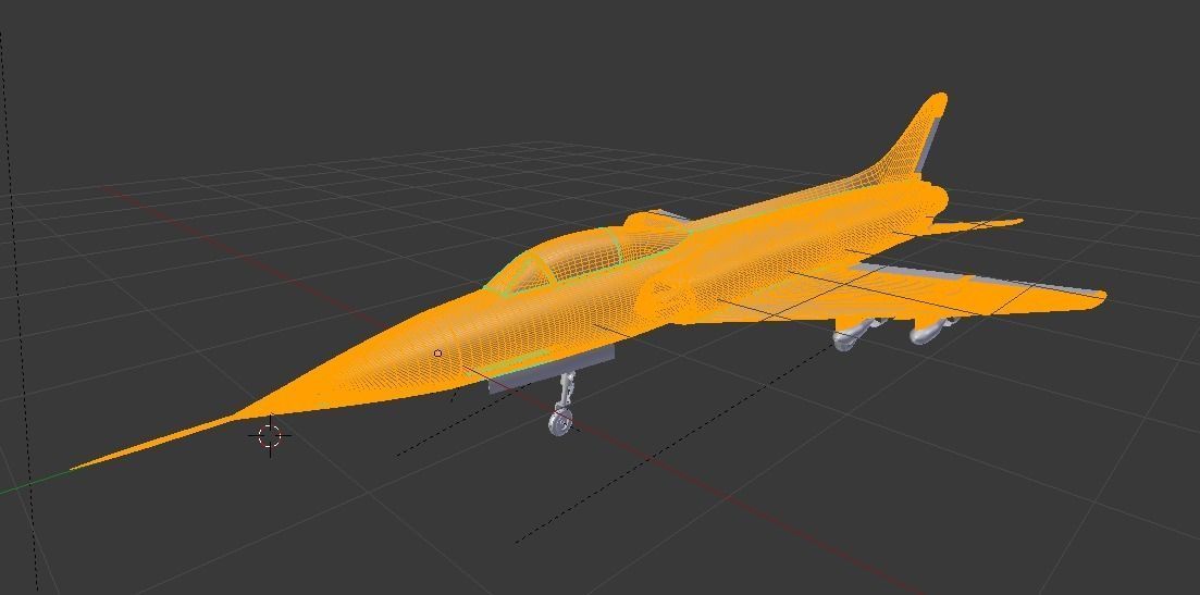 HAL HF-24 Marut 3D model rigged | CGTrader