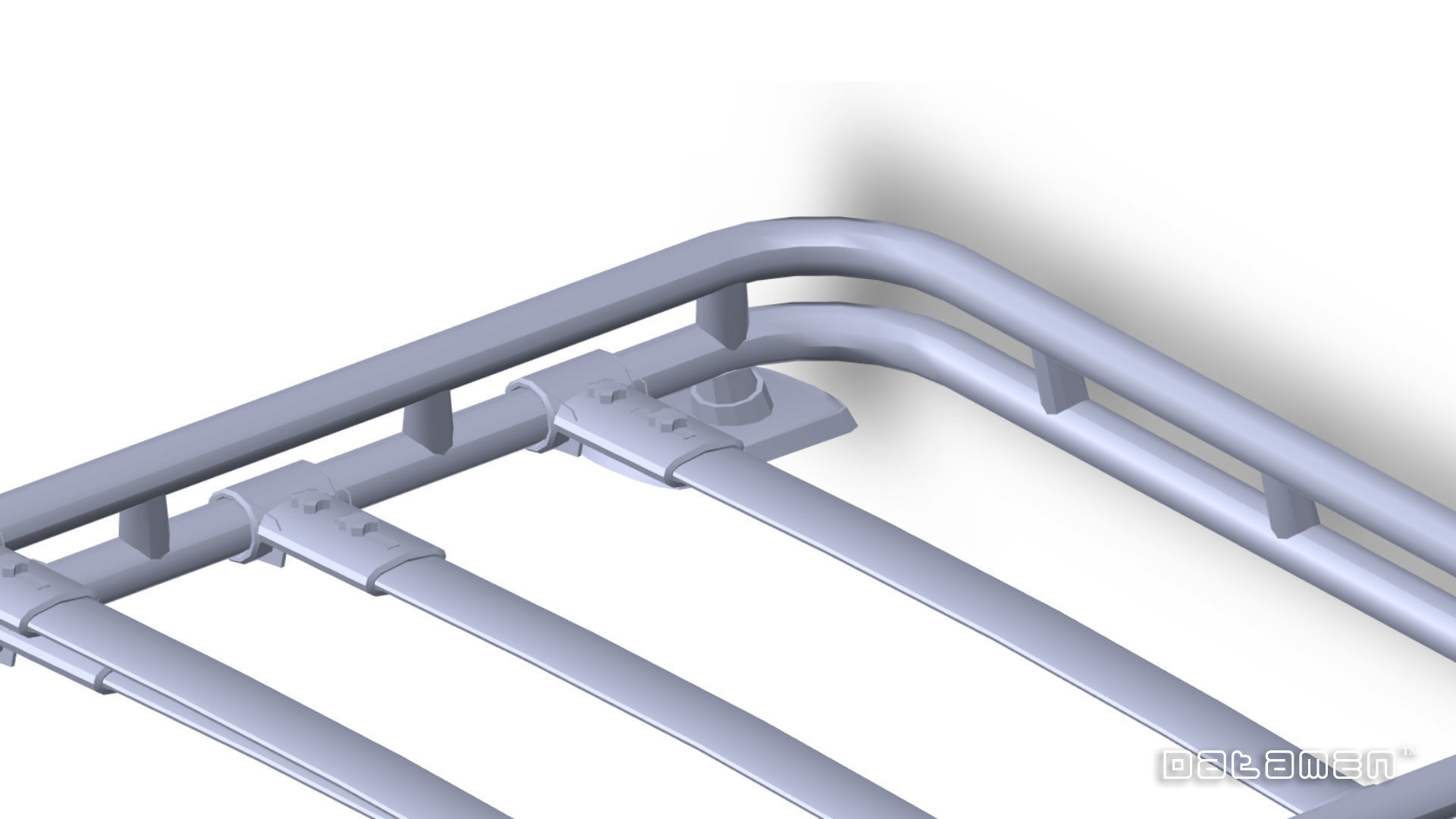 2019 Toyota 4Runner TRD Pro Genuine OEM Roof Rack 3D model | CGTrader