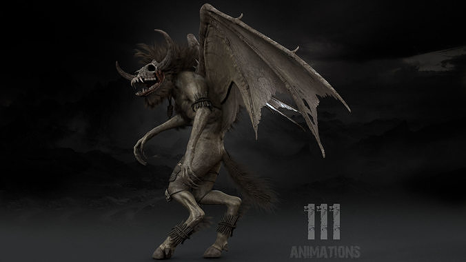 3D model Bloodmoon Rigged Game Ready VR / AR / low-poly | CGTrader