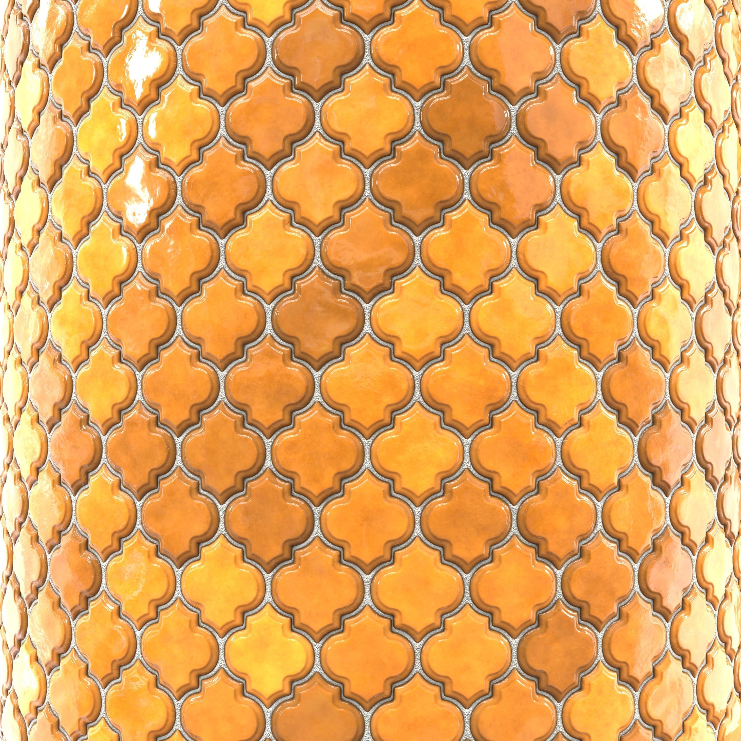 kitchen glaze tile PBR texture 007 Texture | CGTrader