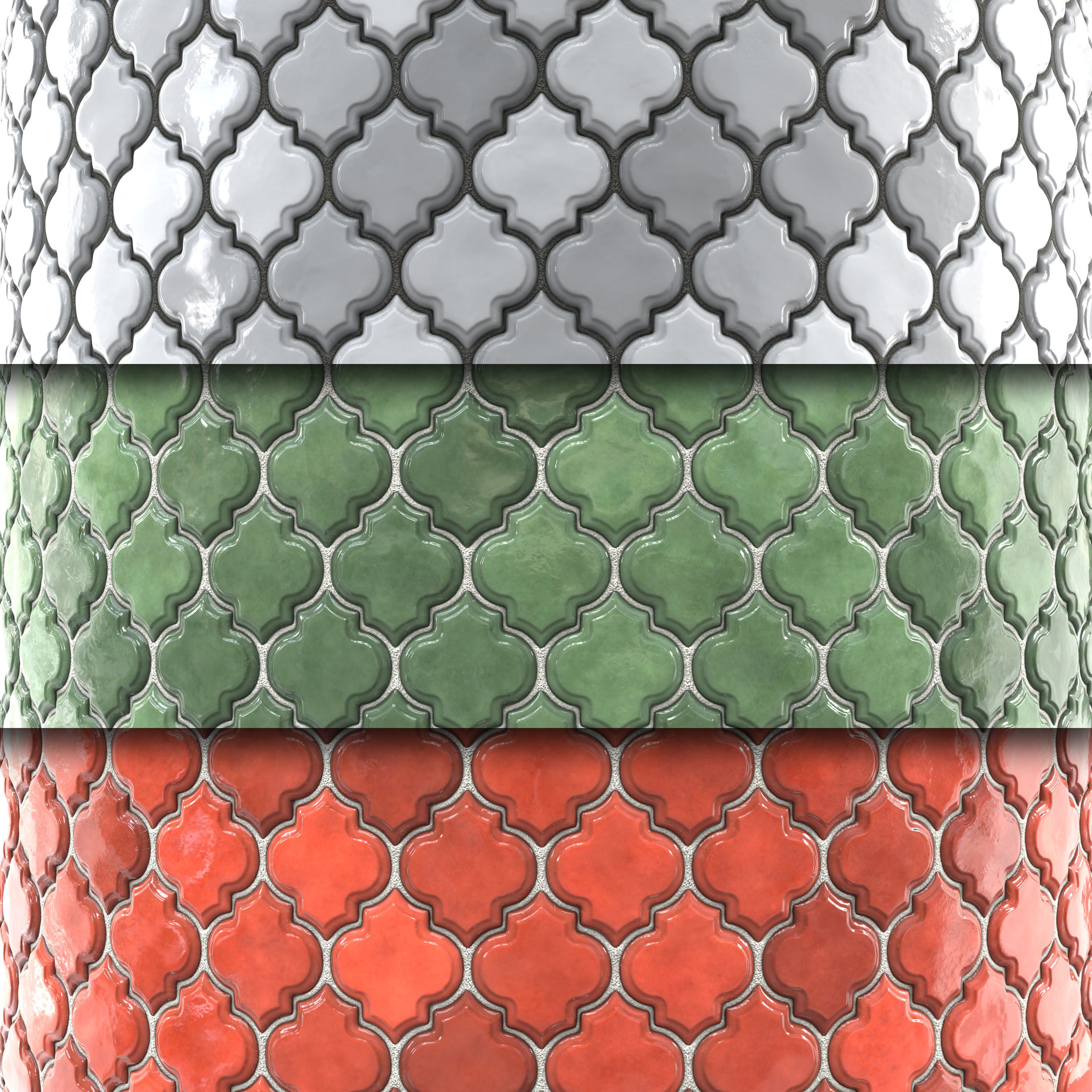 kitchen glaze tile PBR texture 007 Texture | CGTrader