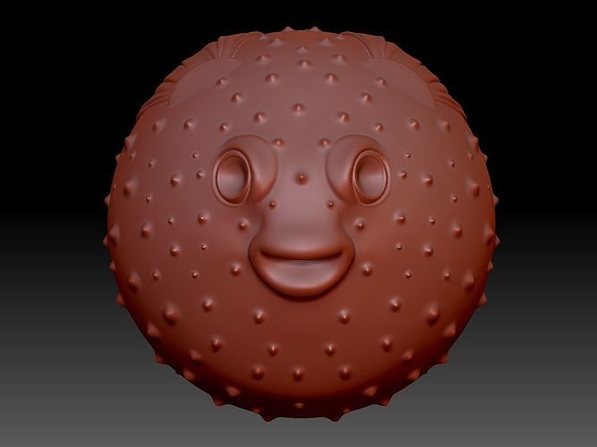 Puffer Fish 3D model 3D printable | CGTrader