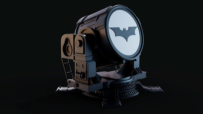 Bat Signal High Poly Model 3D model | CGTrader