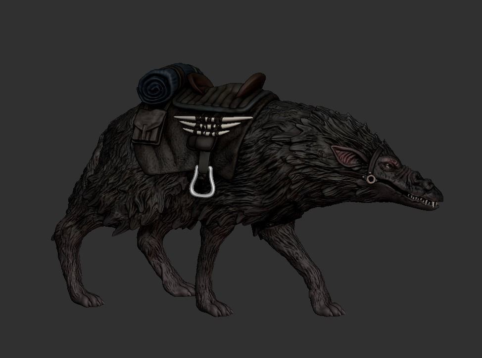 howler 3D model 3D printable | CGTrader