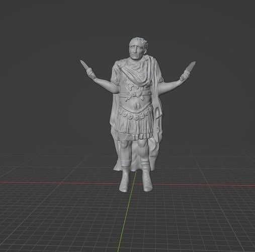 Julius Caesar 3D model 3D printable | CGTrader
