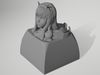 002 zero two Darlign in the Franxx keycaps 3D model 3D printable | CGTrader