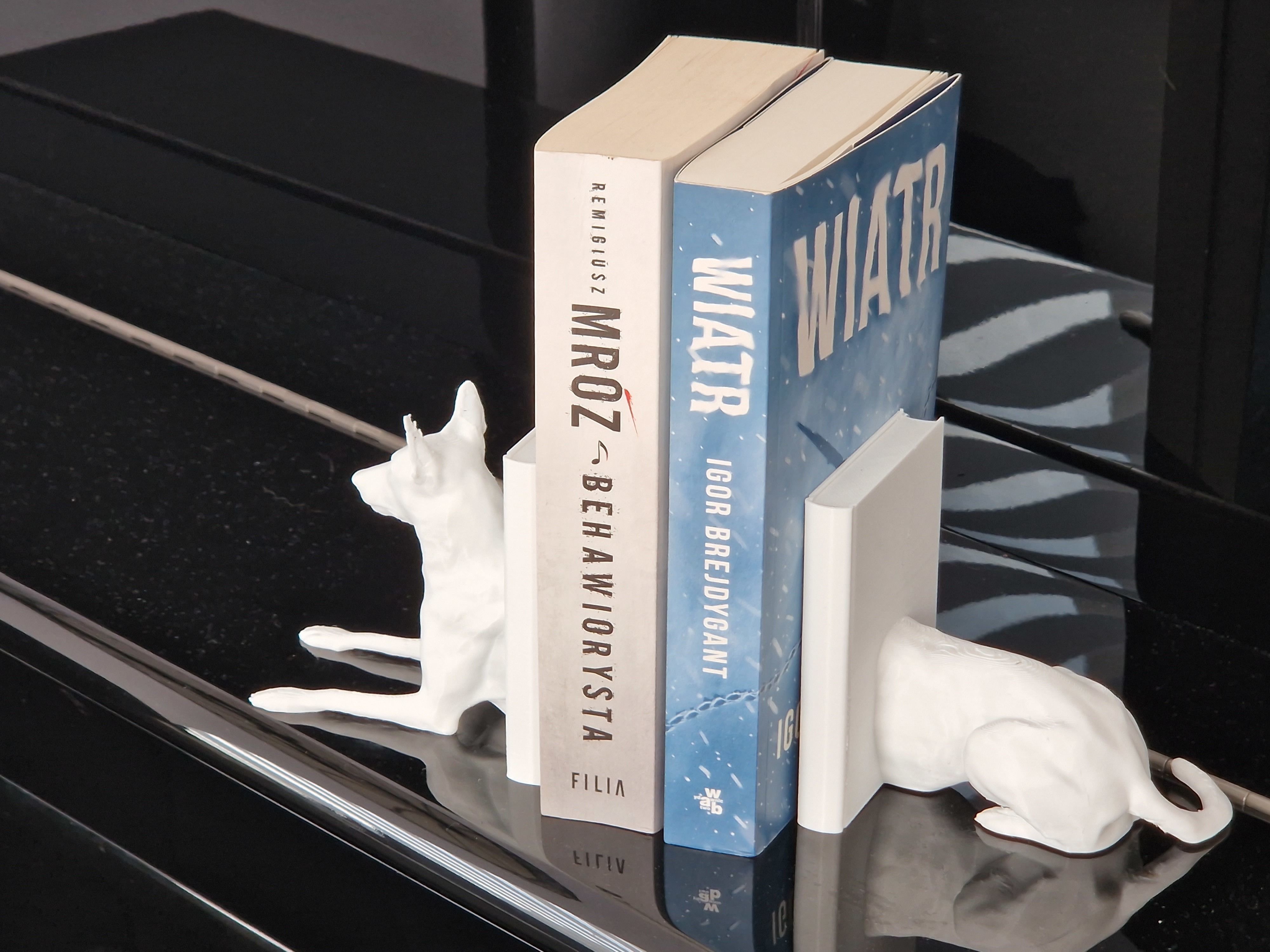 DOG BOOKENDS 3D model 3D printable | CGTrader