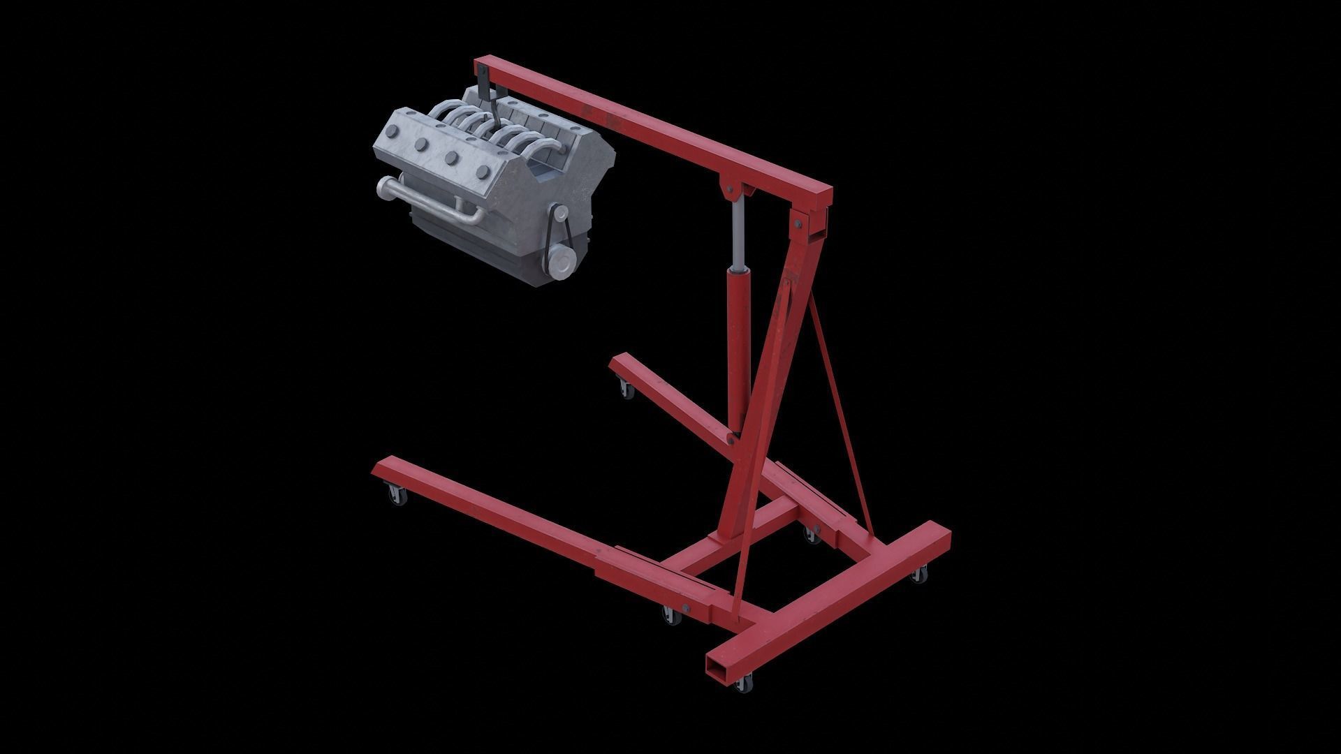 3D model Car Engine Lifter VR / AR / low-poly | CGTrader