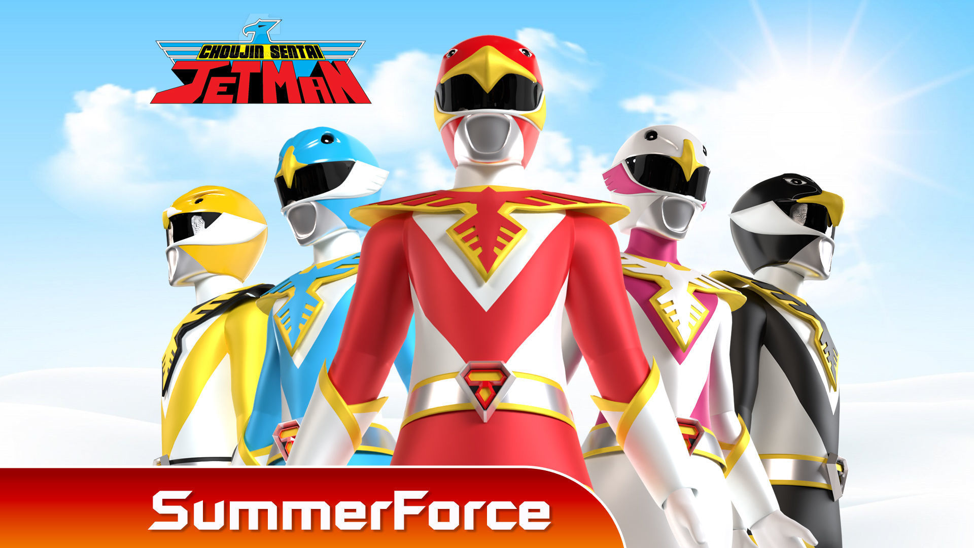 Yellow Owl - Chojin Sentai Jetman 3D model rigged | CGTrader