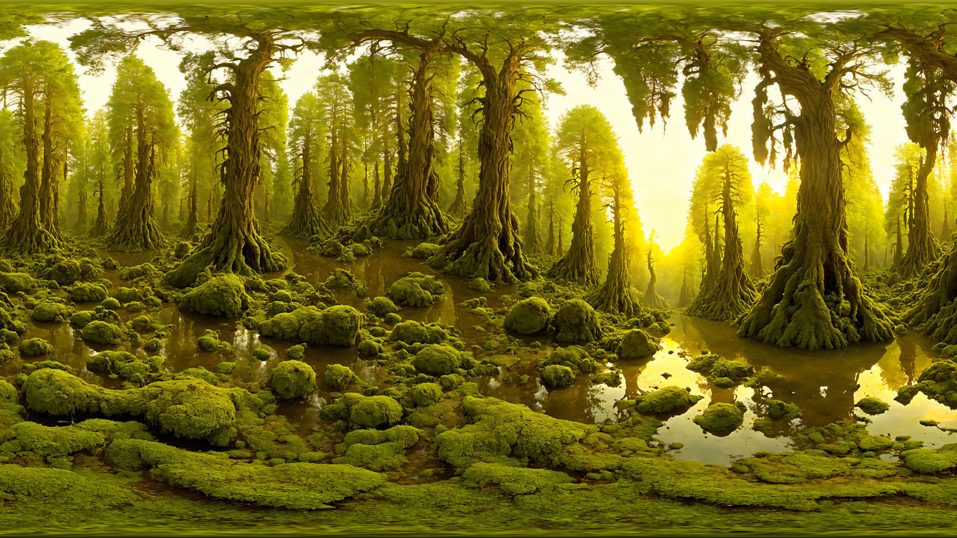 3D model HDRI Swamps and Wetlands VR / AR / low-poly | CGTrader