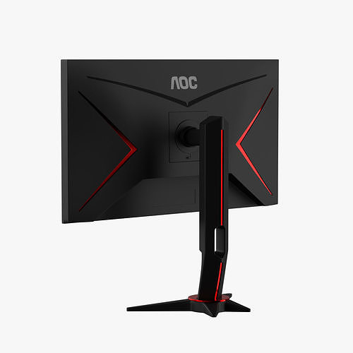 3D model AOC gaming monitor VR / AR / low-poly | CGTrader