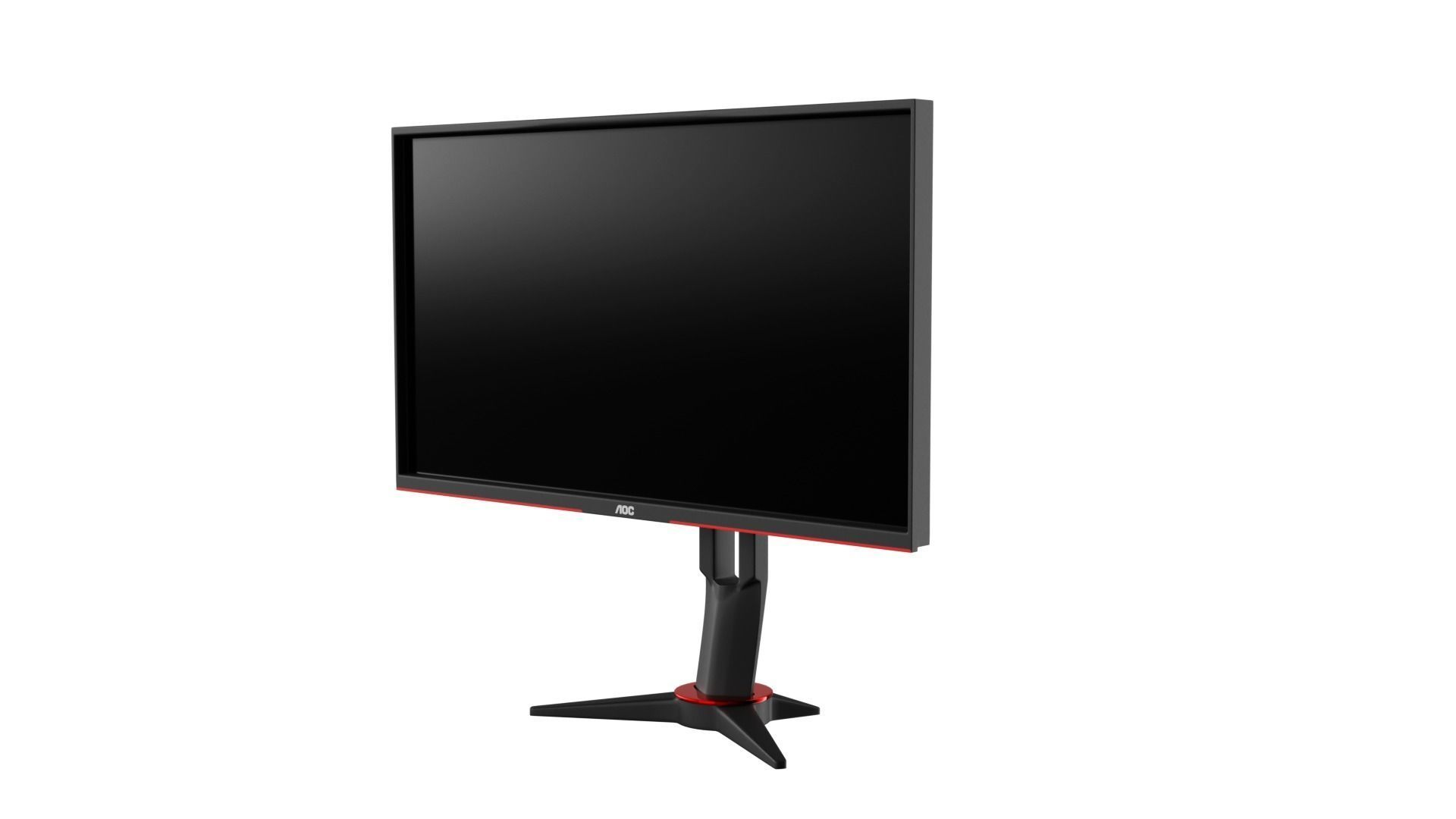 3D model AOC gaming monitor VR / AR / low-poly | CGTrader